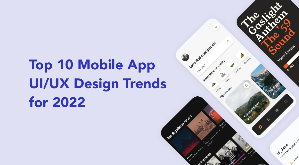Top 10 Mobile App UI/UX Design Trends for 2023 | Perpetio