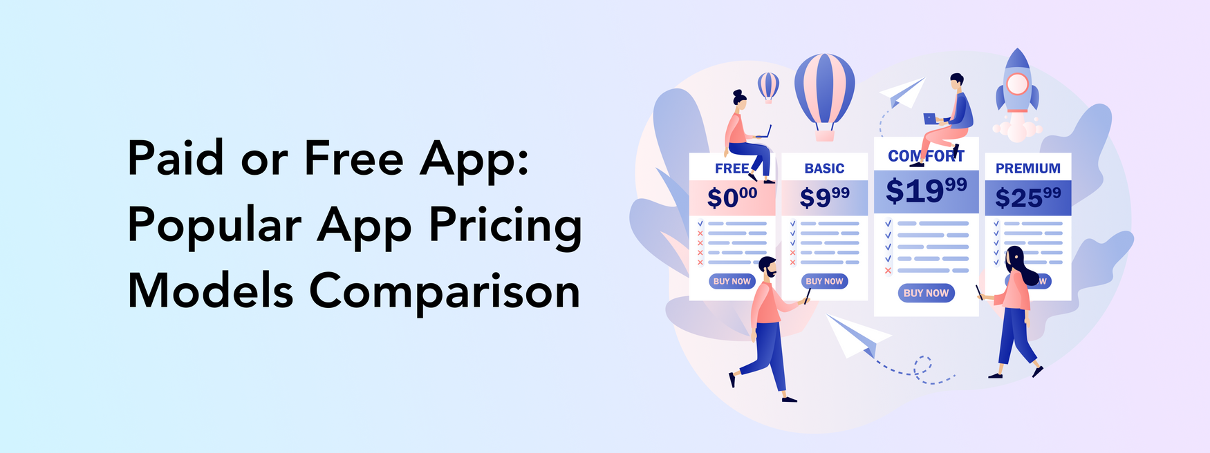 Paid or Free App: Popular App Pricing Models Comparison