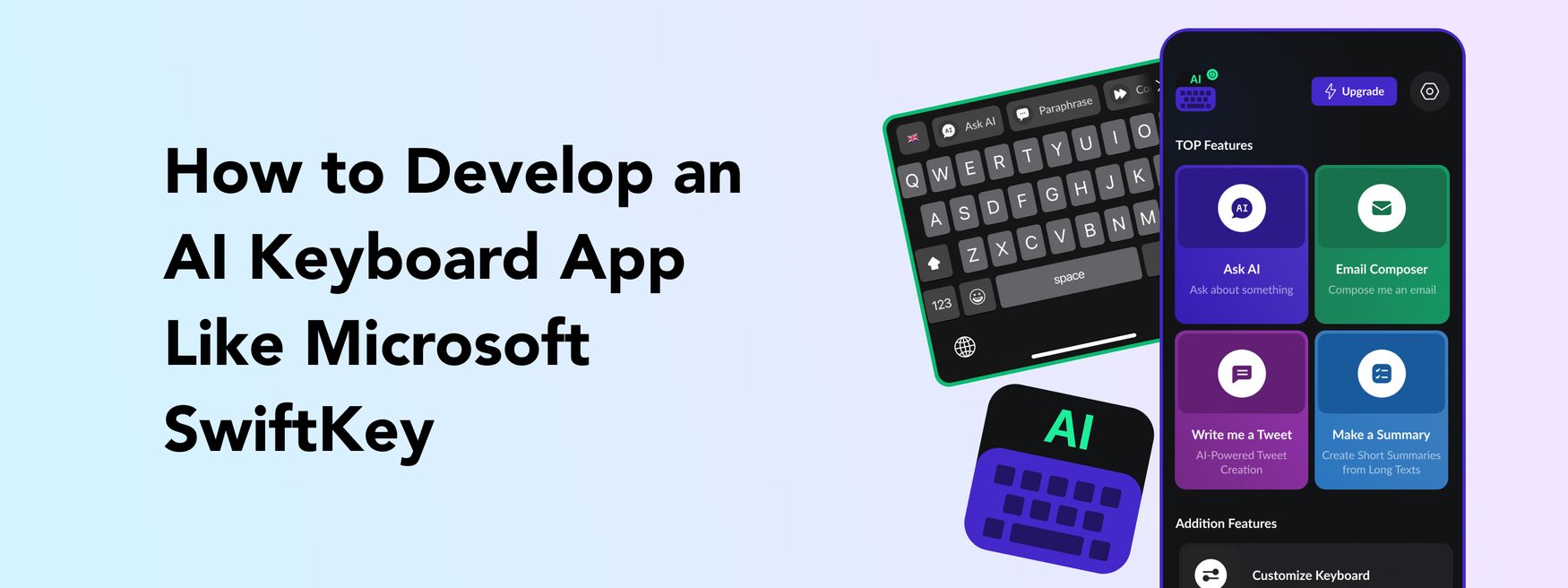 How to Develop an AI Keyboard App Like Microsoft SwiftKey | Perpetio