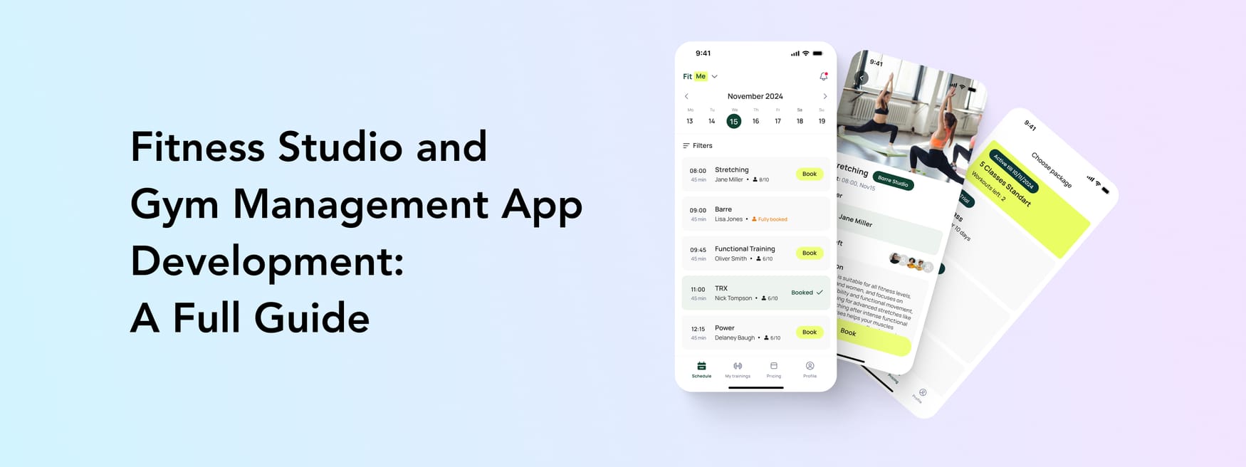 How to Develop a Fitness Studio and Gym Management App: A Full Guide ...